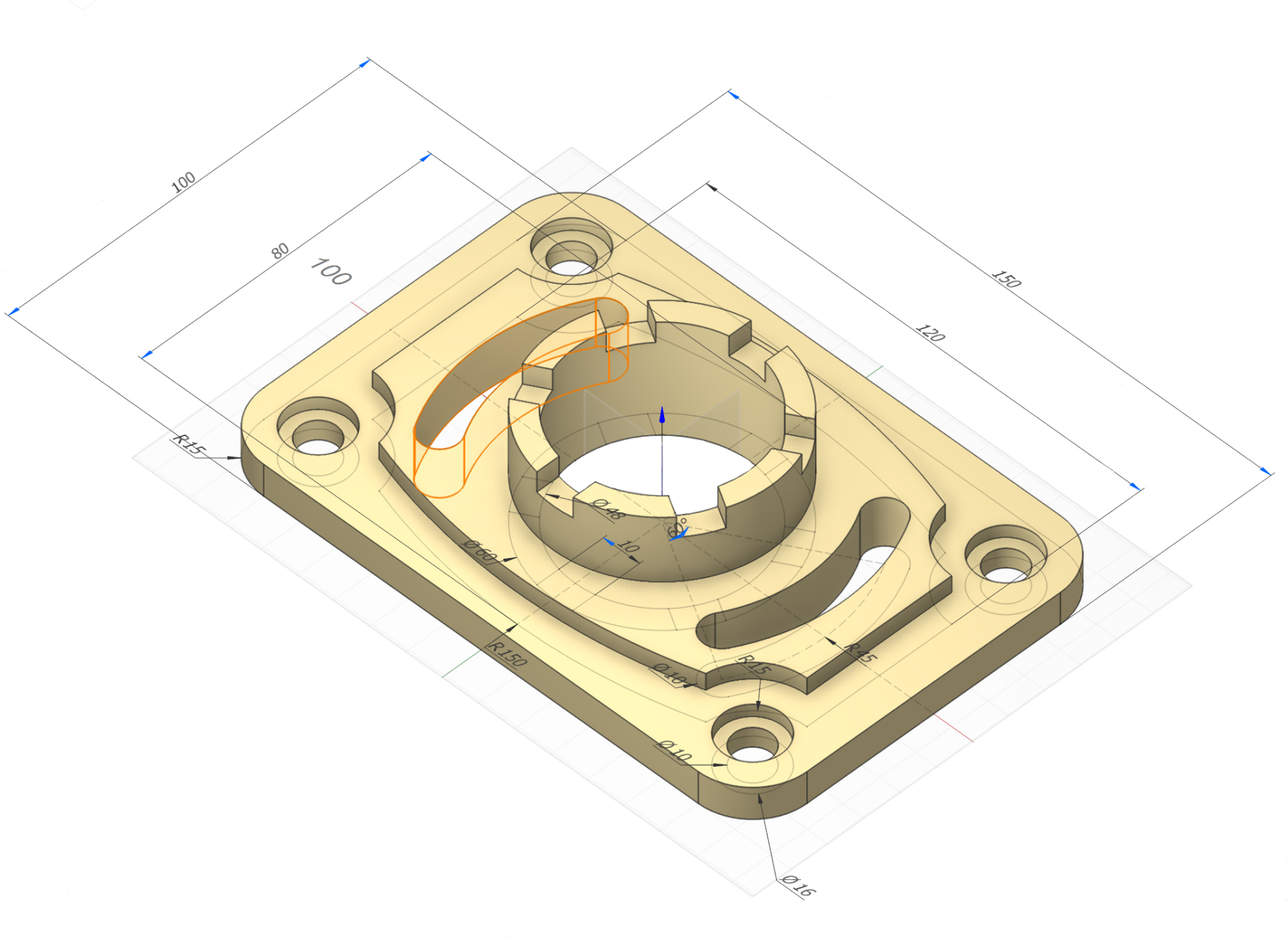 Projetor Orvalho R gua Cam 3d Refer ncia Escoteiro Quadrante