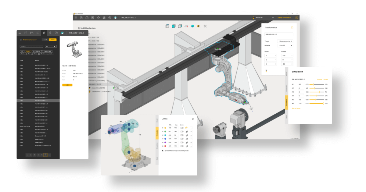 MachineMaker: zero code application for building digital twins